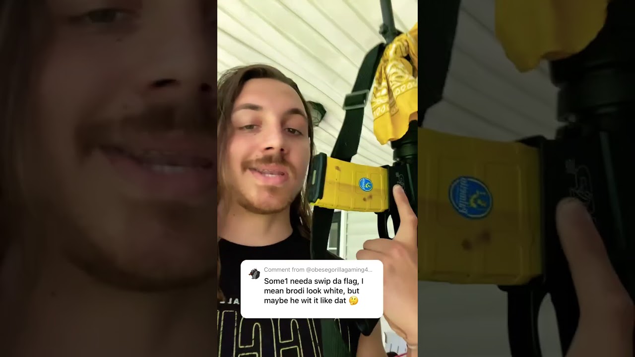 Try to swipe the Flag/Bandana 😂🤣 🍌