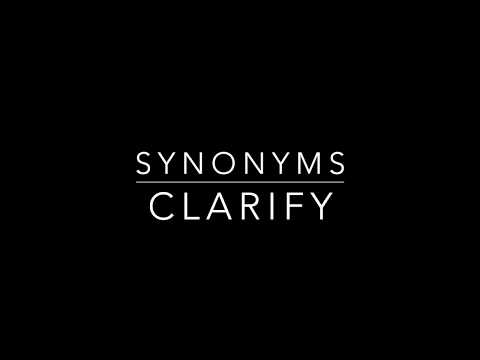 3 Synonym - Clarify - Kroken 2020