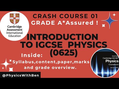 Cambridge IGCSE Physics (0625)| Introduction| Crash Course 01.