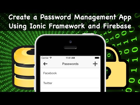 Create a Password Management App Using Ionic Framework and Firebase - tutorials - Ionic Forum