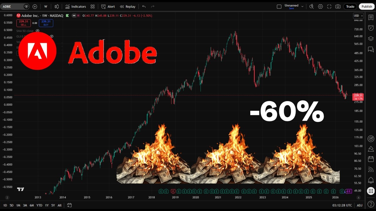 The SaaS apocalypse is destroying Adobe stock | is the dip worth buying?