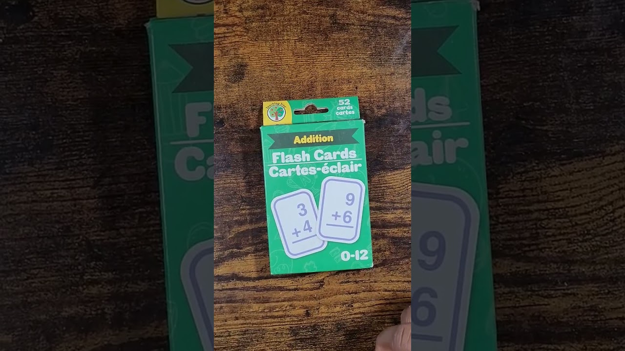 Addition Flash Cards