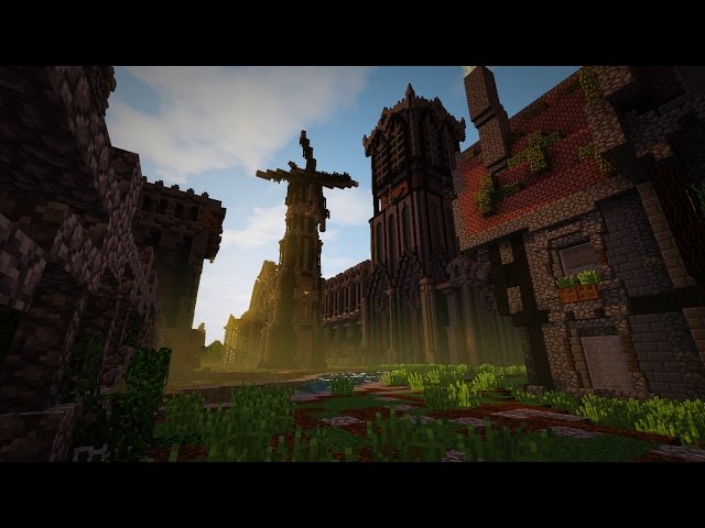 Gothic Cathedral (now With schematic) Minecraft Map
