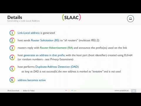 How IPv6 Stateless Address Autoconfiguration (SLAAC) works