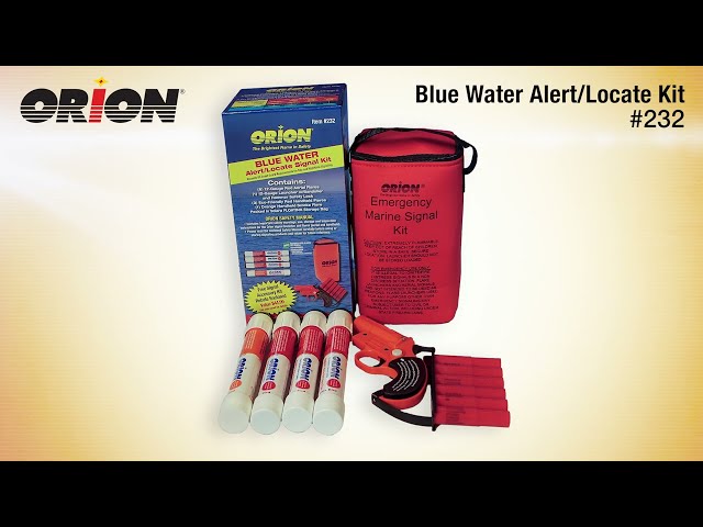 Orion Blue Water Alert/Locate Signal Kit - Essential Marine Safety