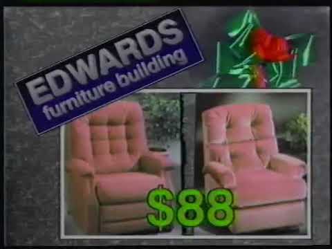 Edwards Furniture Building (1990) Television Commercial - Huntsville, Alabama