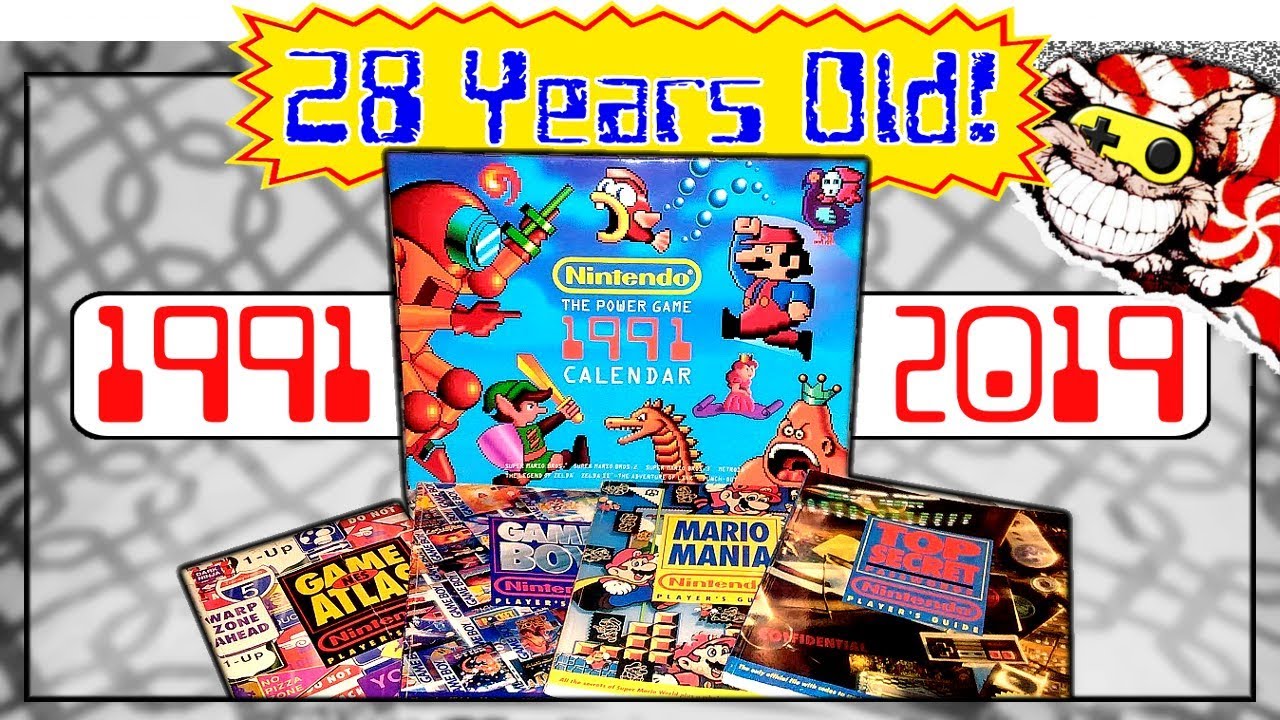 I used a 28 year old Nintendo calendar for an entire year. What happened? - Collection Highlights