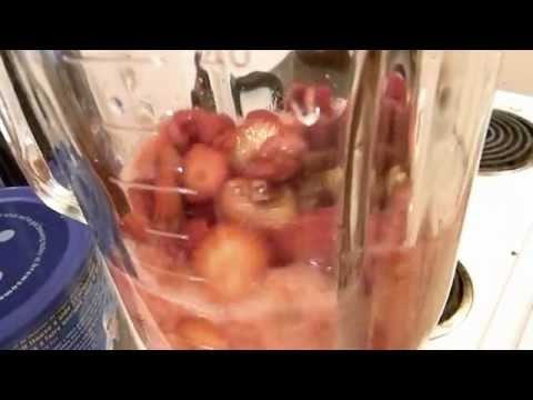 Double Berry & Creme de Cacao Smoothies