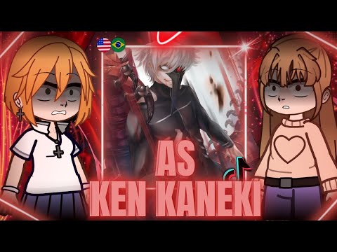 [NTR] Kokujin No Tenkousei React To Hiroki As Ken Kaneki | Tokyo Ghoul | 🇧🇷🇬🇧🇪🇸