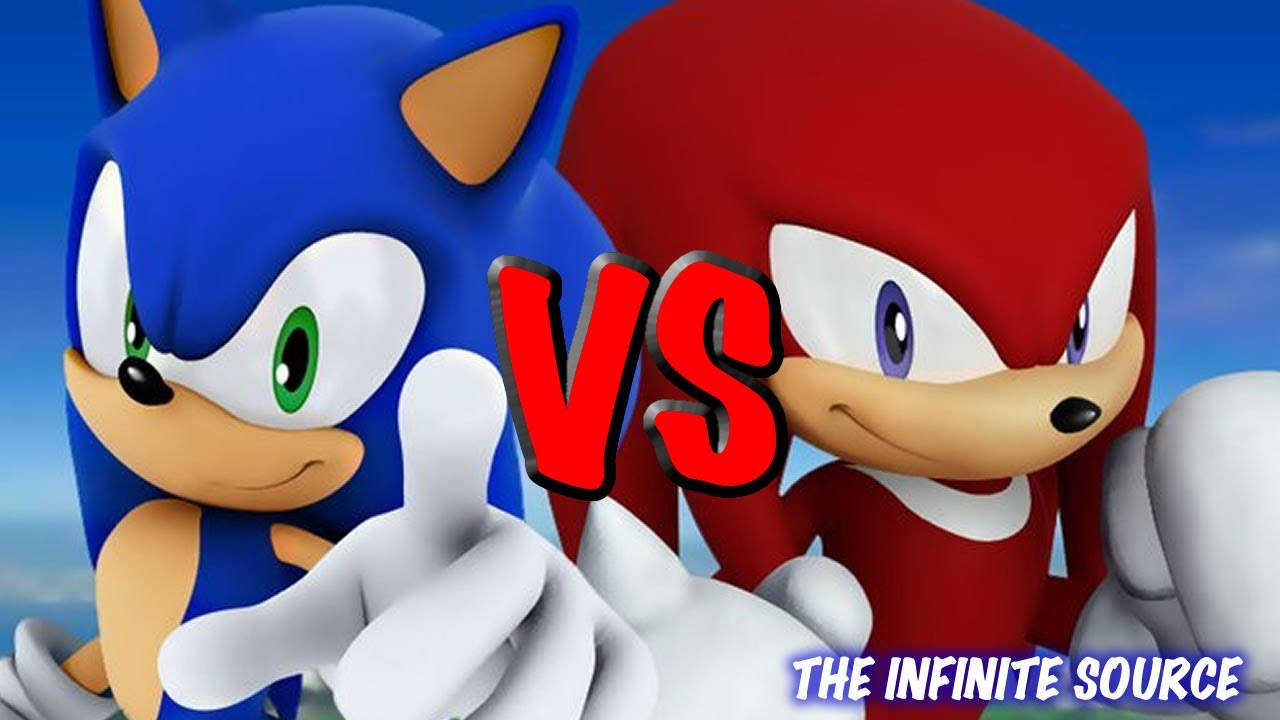 Sonic vs Knuckles | Source Rap Battle