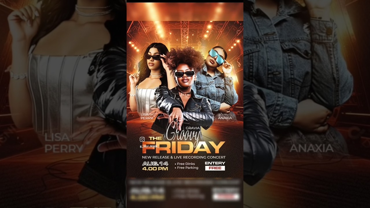 Poster Design Tutorial 🔥 | Free PSD File | Photoshop Poster Design 2025 #posterdesign #photoshop