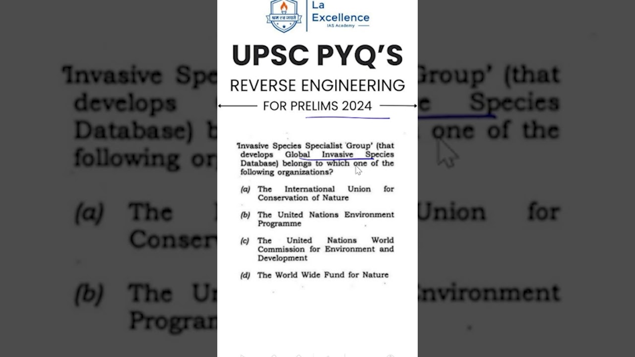 Video: 1 | Cracking UPSC Prelims: PYQs Reverse Engineering | Rachana Raj | La Excellence IAS
