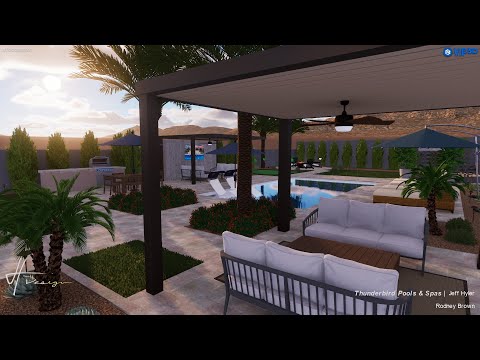 Brown Design Concept- Thunderbird Pools