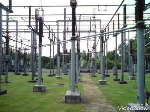 Sous-station haute tension
