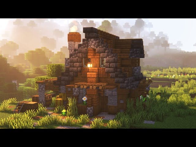 Starter House | Rustic Medieval House (Tutorial) Minecraft Map
