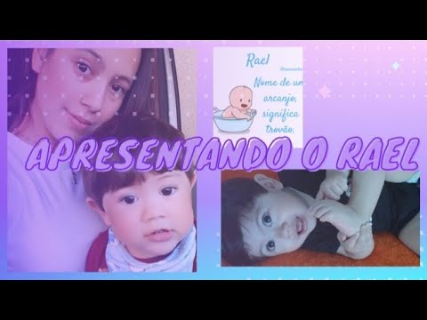 Apresentando o Rael pra vocês/ Pq do nome dele/ fotos mêsversario ❤