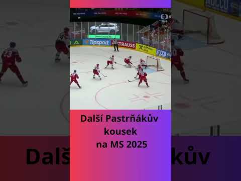 Pastrňák gól na 3.0 Česko – Dánsko MS 2025
