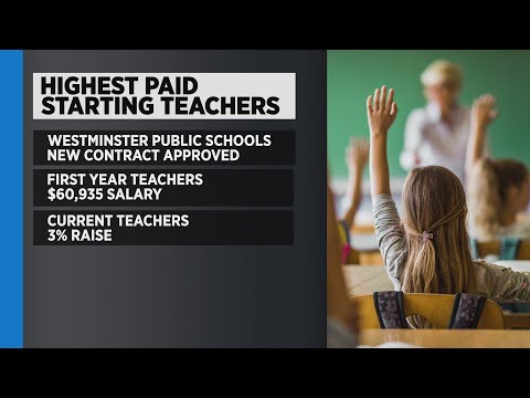 Starting salary for Westminster teachers now the highest level in Colorado