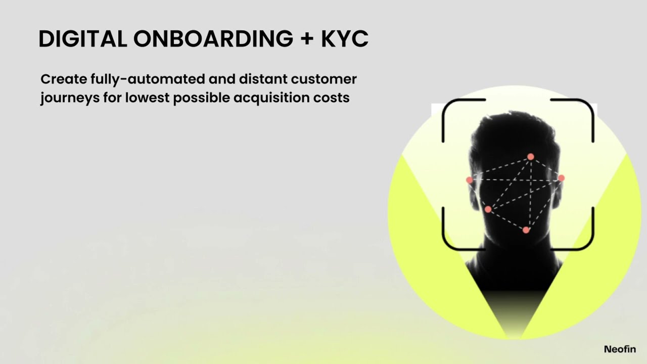 Neofin digital onboarding platform for banks and credit unions