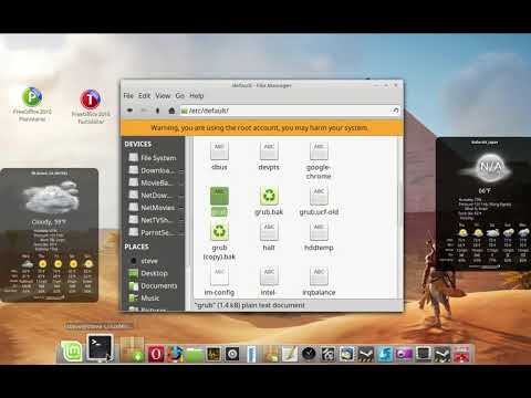 Modify Grub to default to last run OS, and add a background picture to grub screen