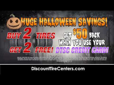 Discount Tire Centers - HUGE Halloween Savings
