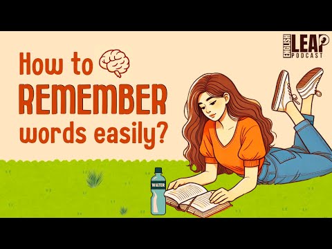 English Podcast For Learning English | How to Remember Words Easily | English Leap Podcast