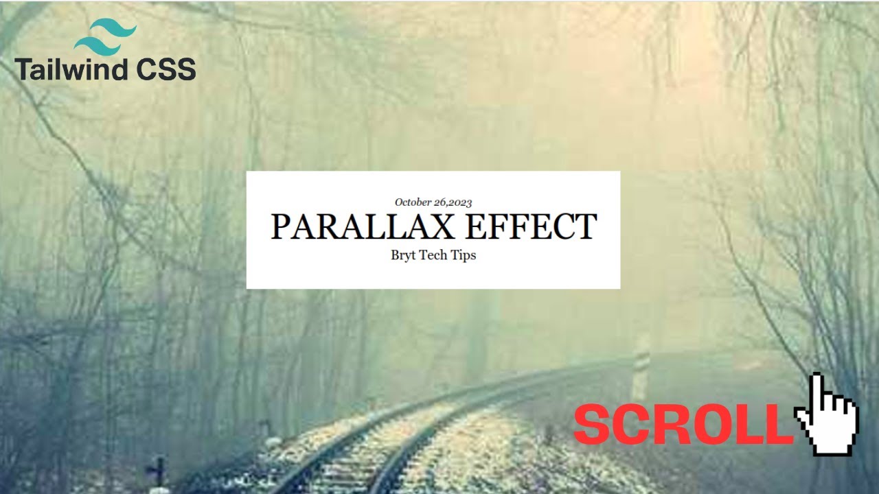 How To Make Parallax Scrolling Effect With Tailwind CSS