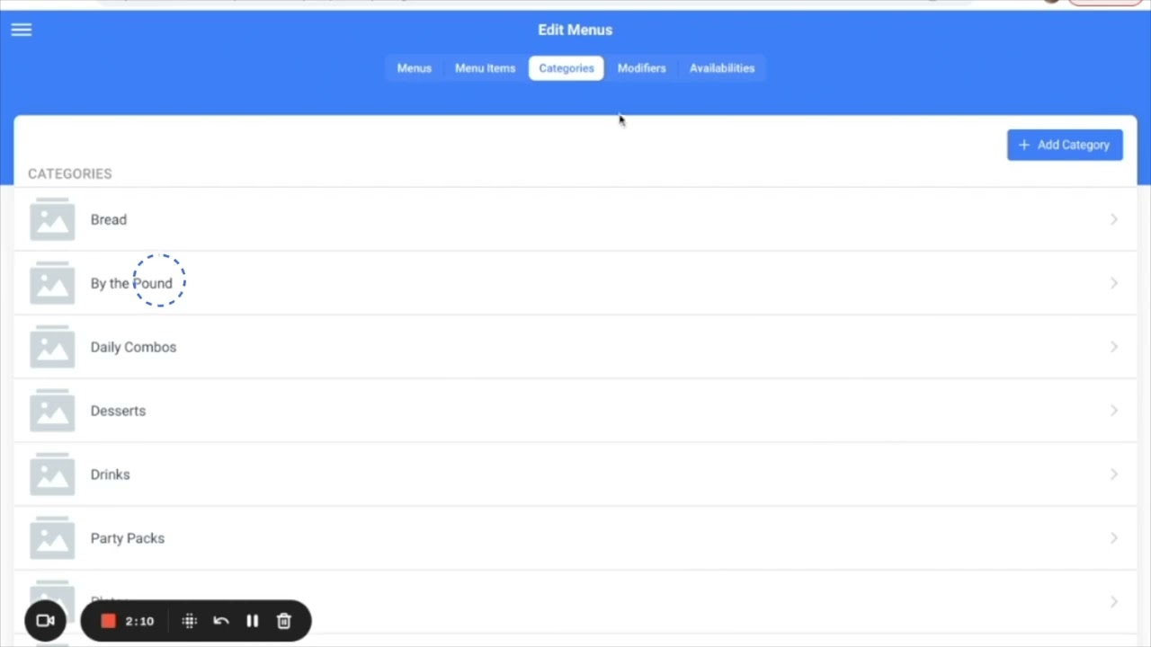 Efficient Menu Management with Table Needs