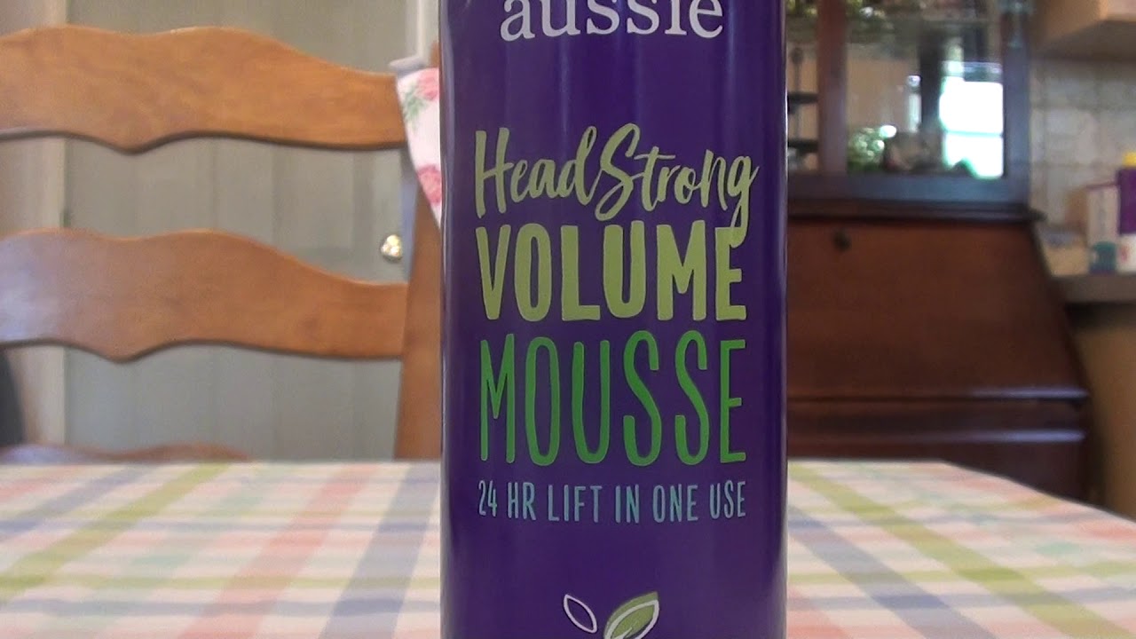 Aussie Headstrong Volume Mousse 24hour lift REVIEW