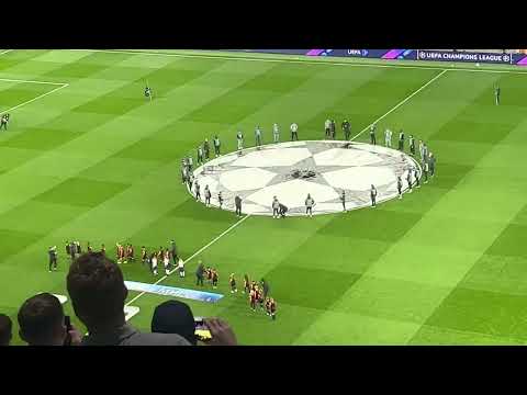 Tottenham Hotspur Vs Eintracht Frankfurt Light Show 4K