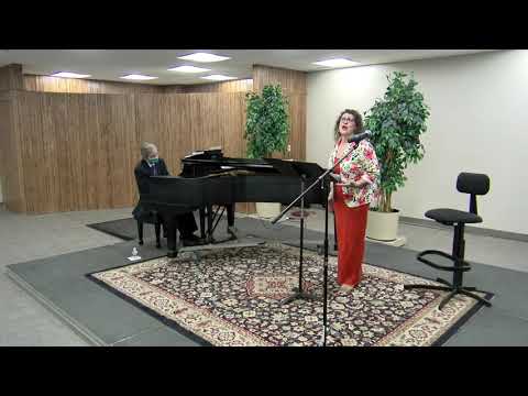Leonarda Priore, mezzo soprano, and Sar-Shalom Strong, piano
