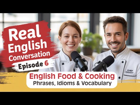 Learn English Food vocabulary, Phrases & Idioms for Daily Conversations | Episode 6