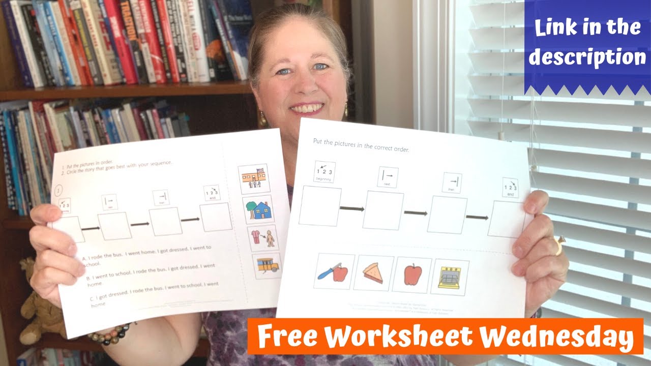 Free Worksheet Wednesday: Sequencing practice