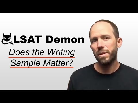 Does the LSAT Writing Sample Matter?