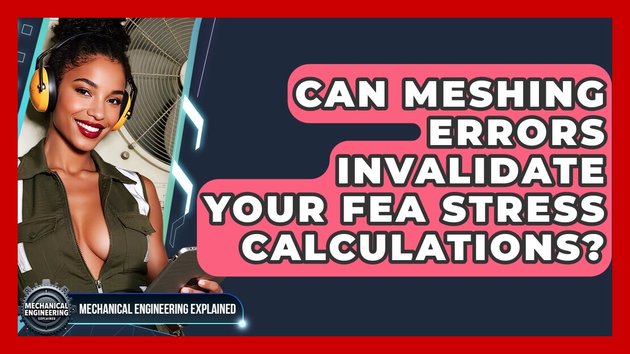 Can Meshing Errors Invalidate Your FEA Stress Calculations? - Mechanical Engineering Explained