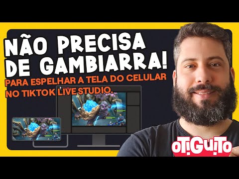 SEM GAMBIARRA! Transmita a tela do celular para TikTok Live Studio - Tutorial descomplicado 🤓
