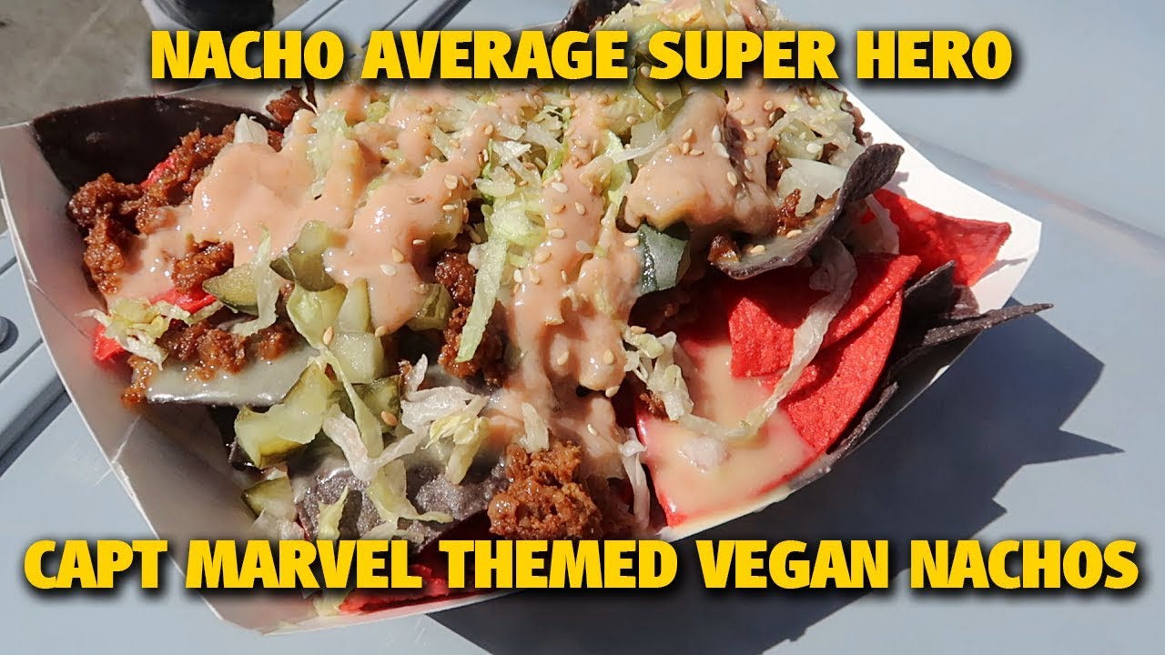 MyDisneyFix | Captain Marvel Themed Snacks | Disney California ...