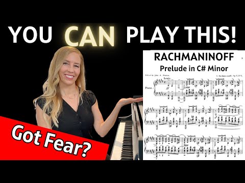 Learn Rachmaninoff's Prelude in C Sharp Minor QUICKLY! Piano Tutorial