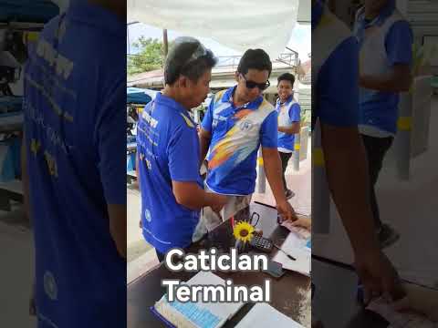 😊Caticlan terminal. place where to buy ticket for sched tricycle to d' airport #ticket #airport