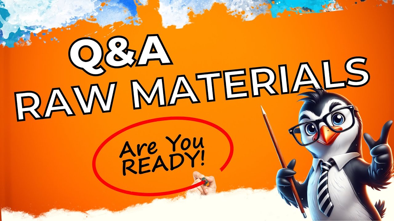 50 Product and Raw Material Quiz  Test Your Knowledge on Manufacturing