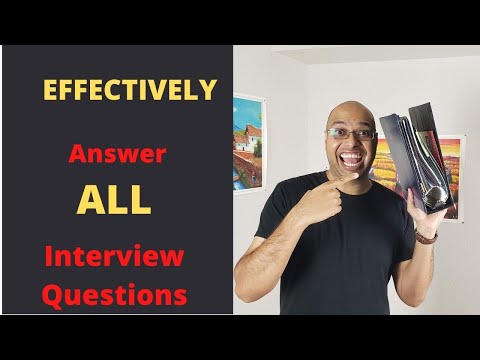 ALWAYS answer interview questions in STAR format