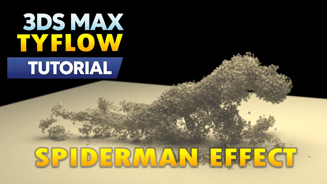 Sandman - TyFlow+3dsmax Tutorial