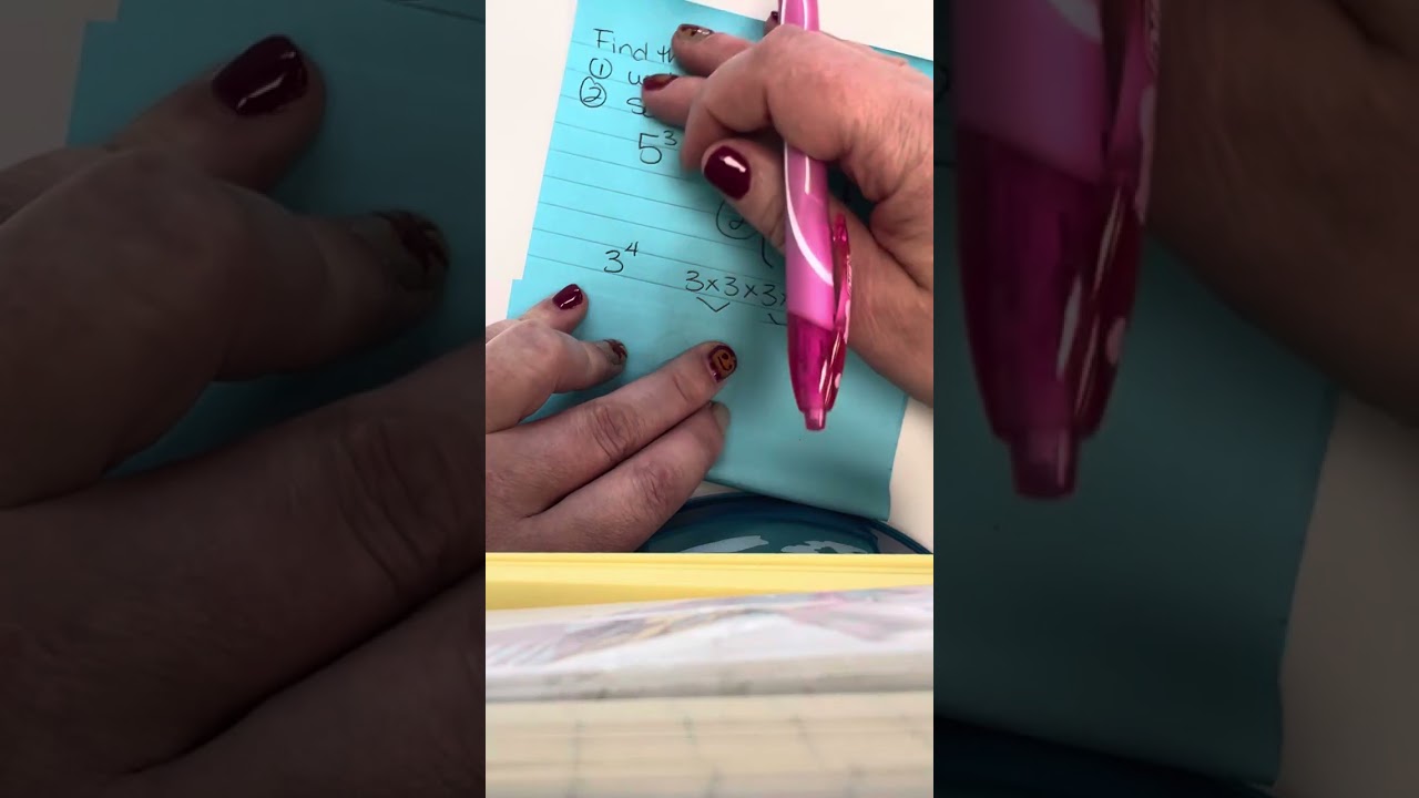 Math Hack- Powers and Exponents 