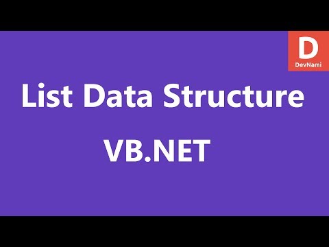 Learn VB Net List Data Structure - Mind Luster