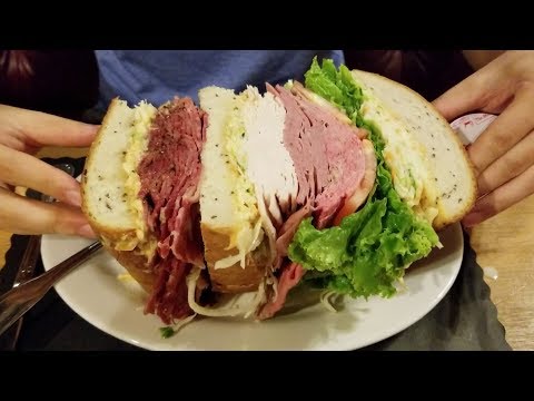 "NEW YORK CITY'S LARGEST SANDWICH" - Sarge's Delicatessen, Manhattan