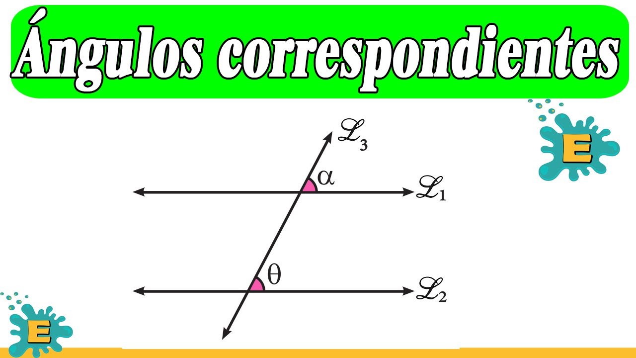 ÁNGULO Correspondiente || incluye ejemplos
