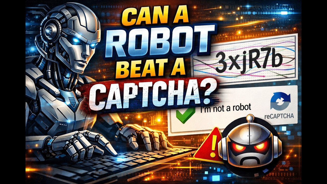 Can a Robot Beat CAPTCHA? AI vs Human Verification Test 🤖 | Vybe Sphere