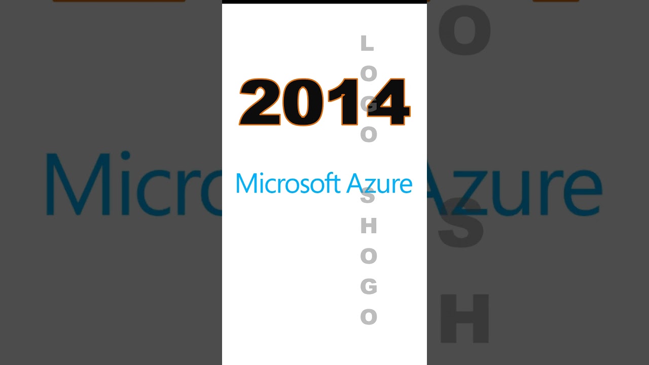 Microsoft Azure Logo Evolution #microsoft #azure #storage #service