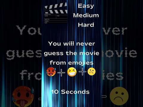 The Ultimate Emoji Movie Quiz - Are You Smarter Than Your Friends? ๐๐ฝ๏ธ" #trivia #fyp