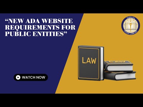 New ADA Website Requirements for Public Entities
